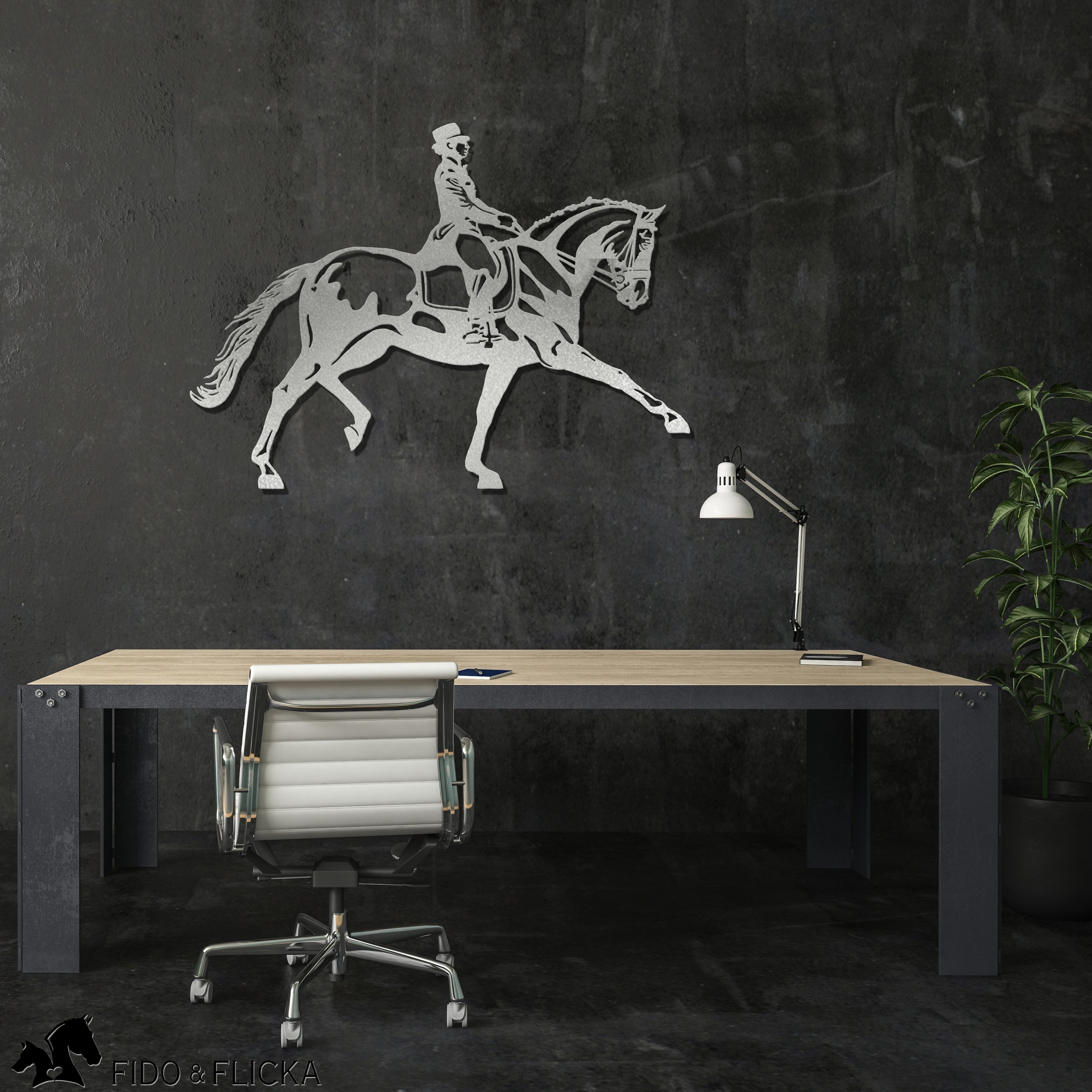 Dressage Horse Extended Trot – Fido & Flicka